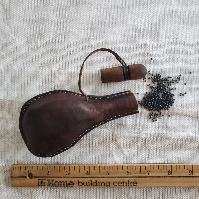 Leather Ball Flask Shot Flask Handmade - Etsy