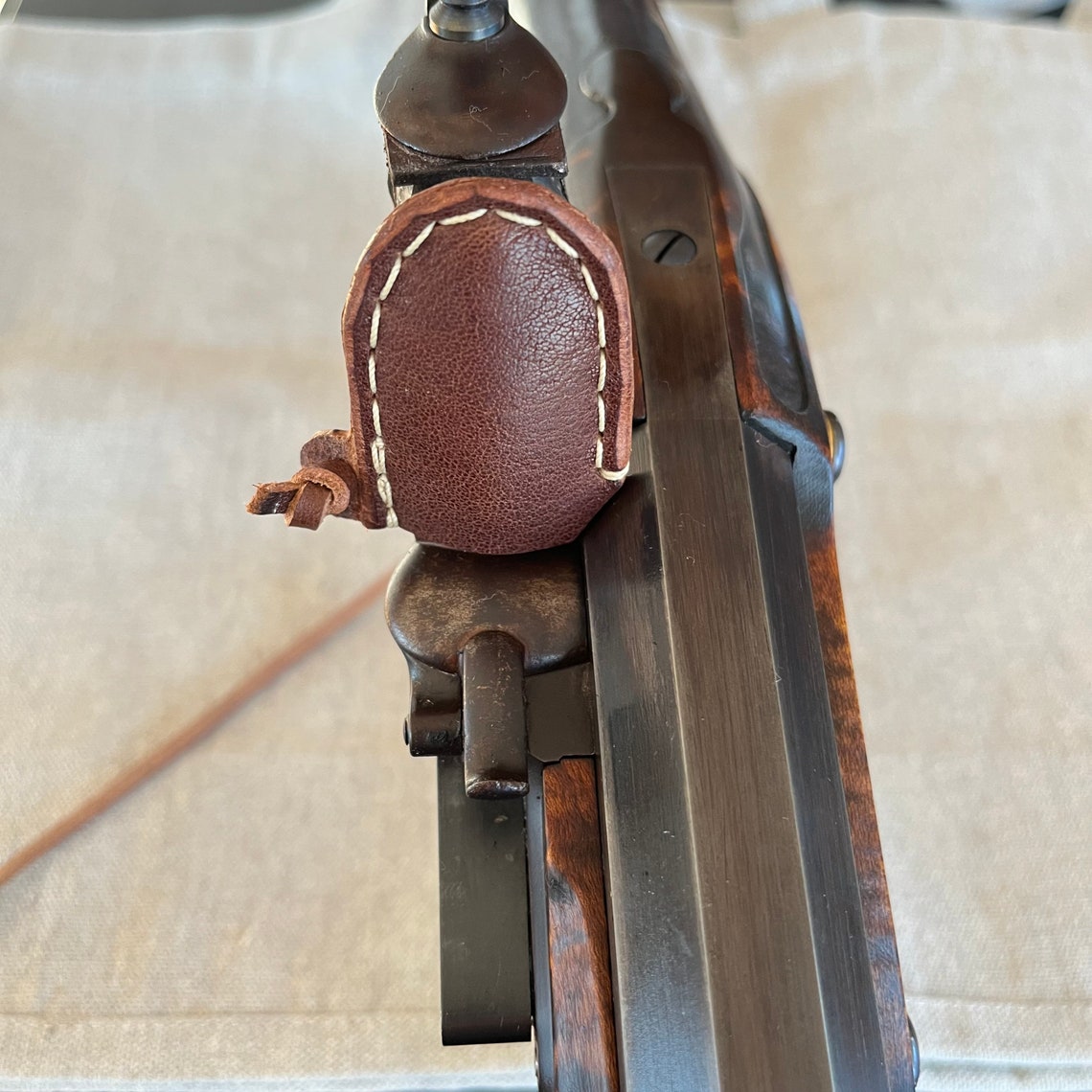 Handmade Leather Frizzen Stall / Frizzen Cover for Flintlock - Etsy