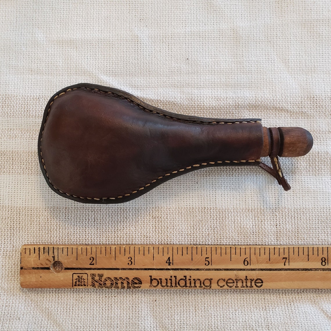 Leather Ball Flask Shot Flask Handmade - Etsy