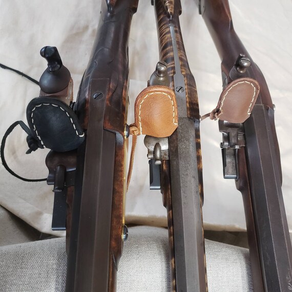 Handmade Leather Frizzen Stall / Frizzen Cover for Flintlock - Etsy