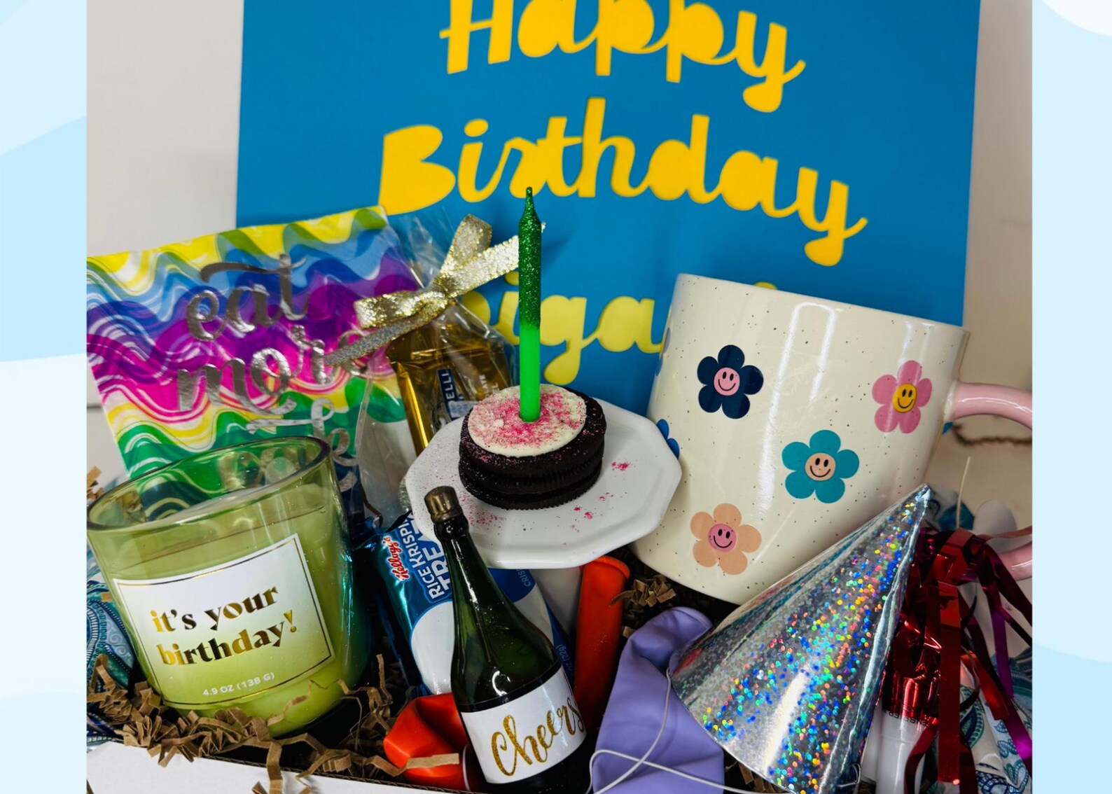 Happy Birthday Party in a Box for College Student - Etsy