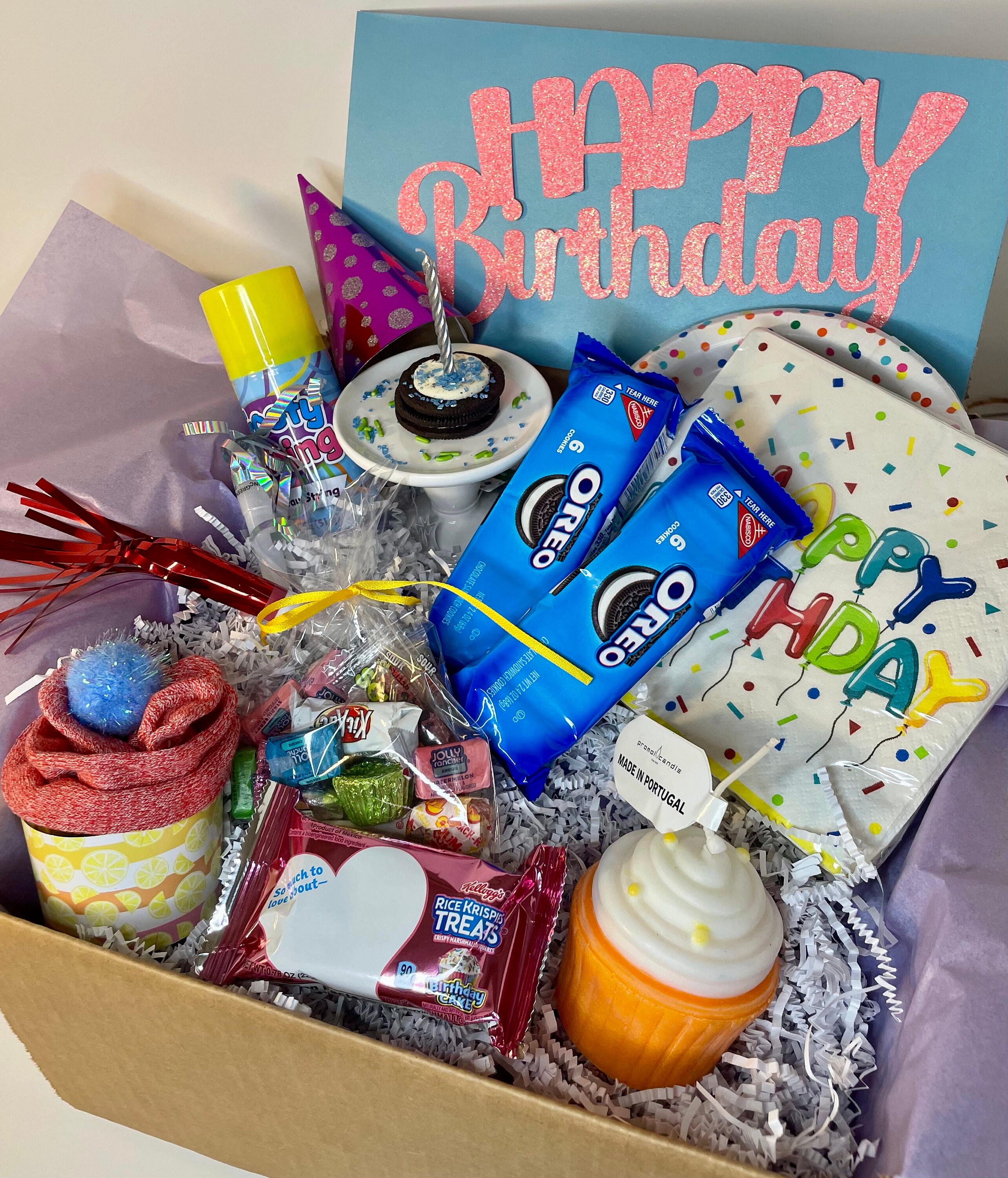Happy Birthday Party in a Box for College Student - Etsy