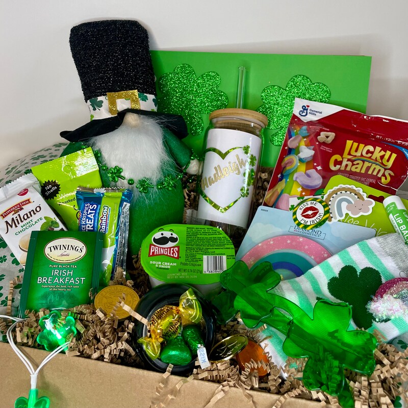 St. Patrick's Day Care Package - Etsy