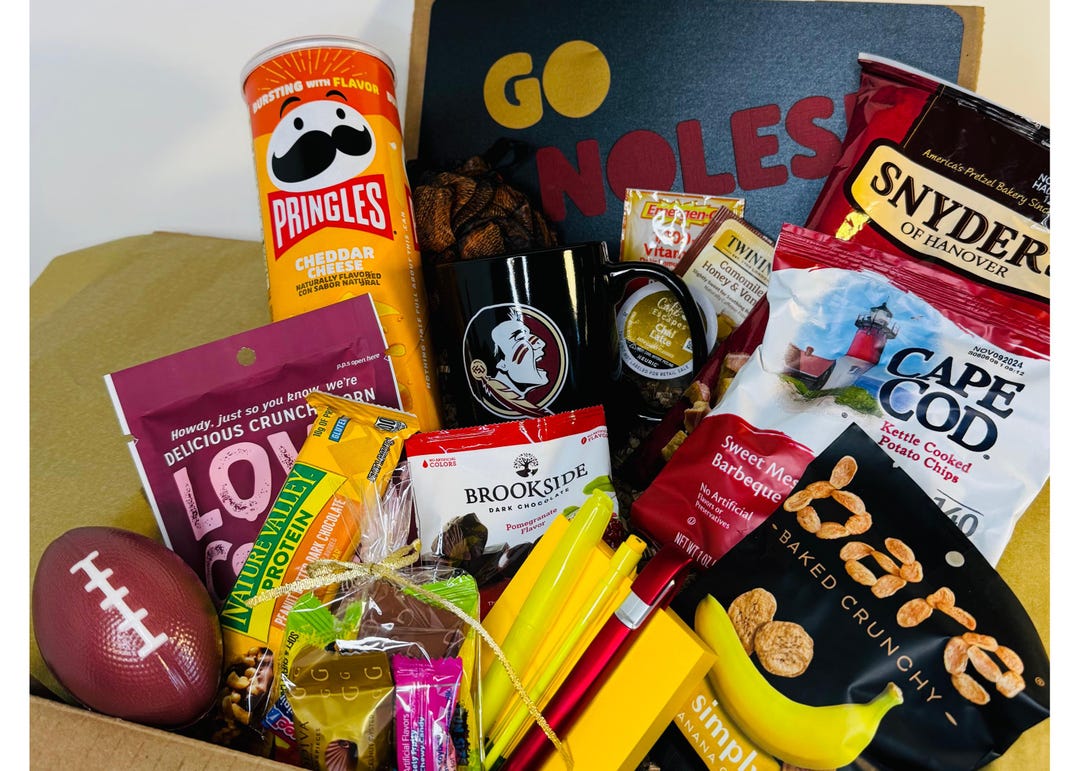 Florida State University Themed College Care Package, Custom College ...