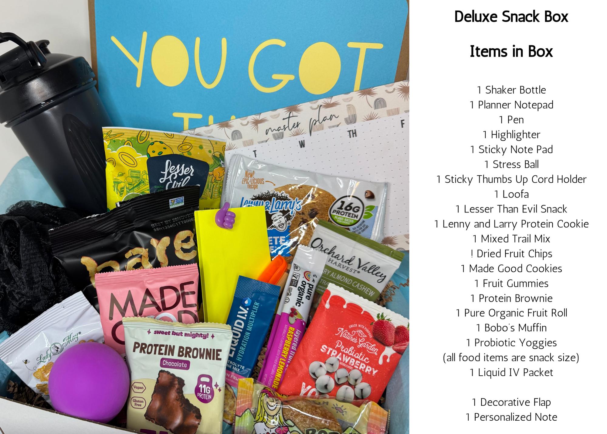 Healthy Snack Care Package: College Student Gift Box - Etsy