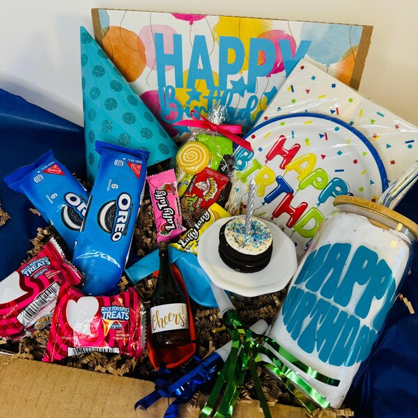 Birthday in a Box - Etsy