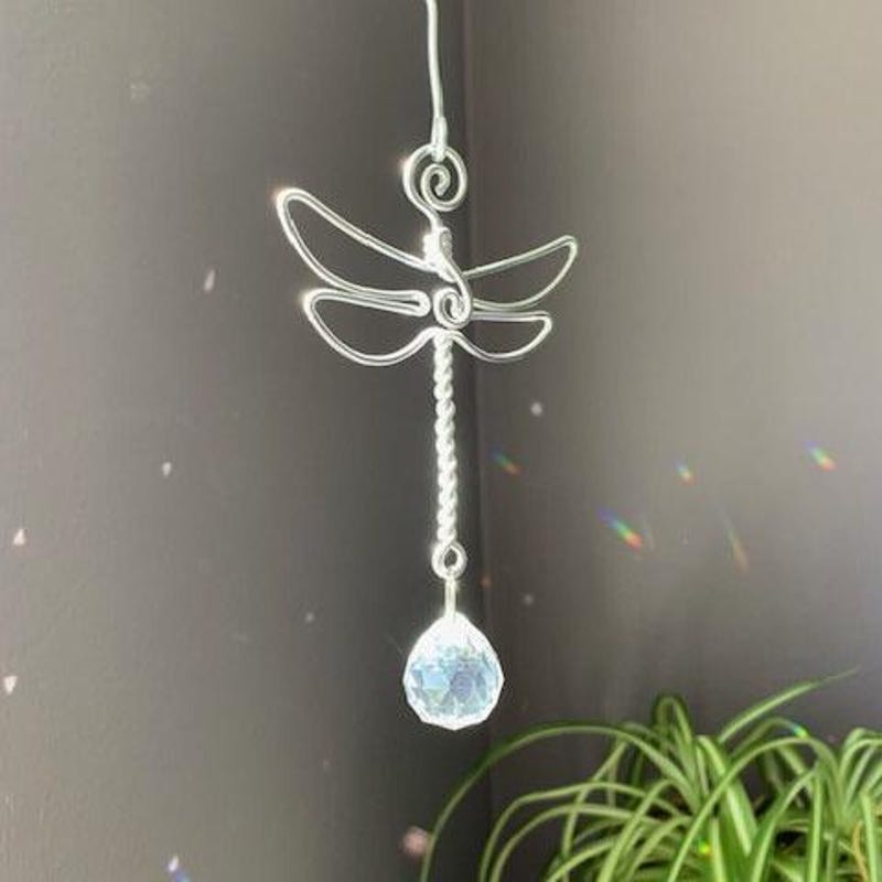 Wire Wrapped Dragonfly - Etsy