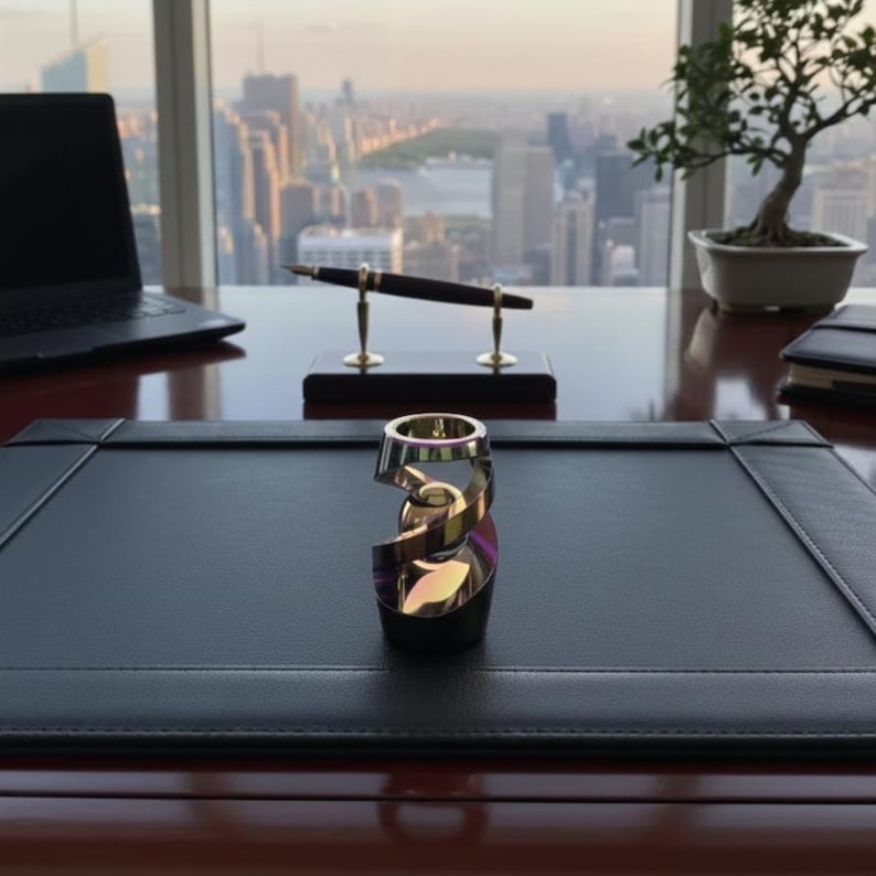 Chroma Vortex Fidget Spinner – Kinetic Desk Art – Executive Office Gift ...