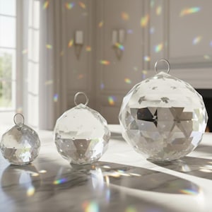 Crystal Prism Suncatcher: Teardrop or Round, Rainbow Maker. Bulk Pack ...