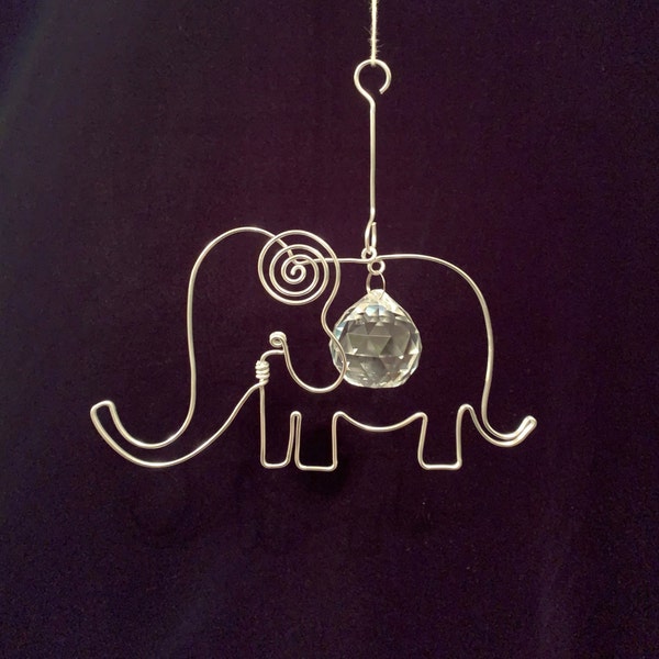 Wire Elephant - Etsy