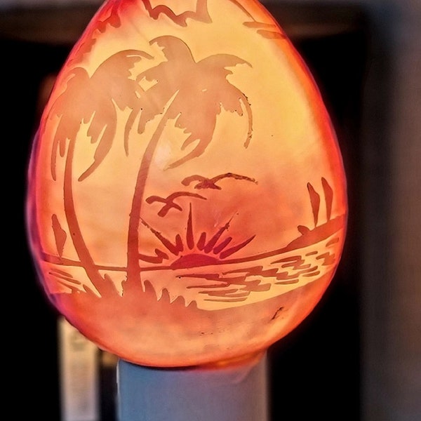 Palm Tree Light - Etsy