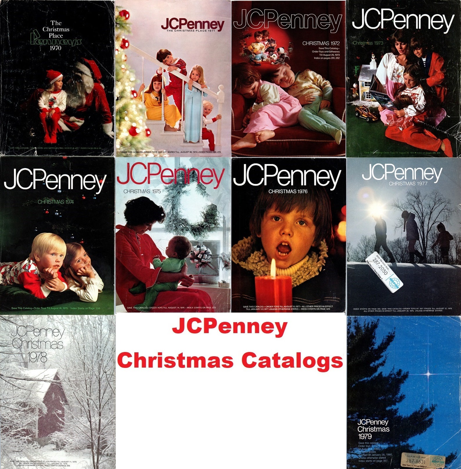 Jcpenney Christmas Wish Book Catalogs (on Disc or USB Flash Drive) - Etsy