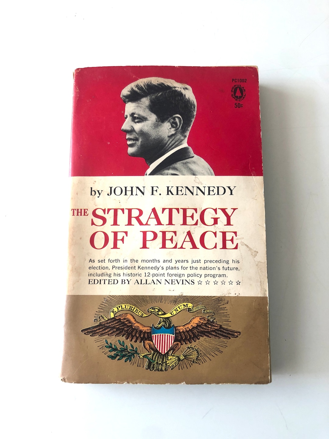 The Strategy of Peace John F. Kennedy Paperback Rare Find - Etsy