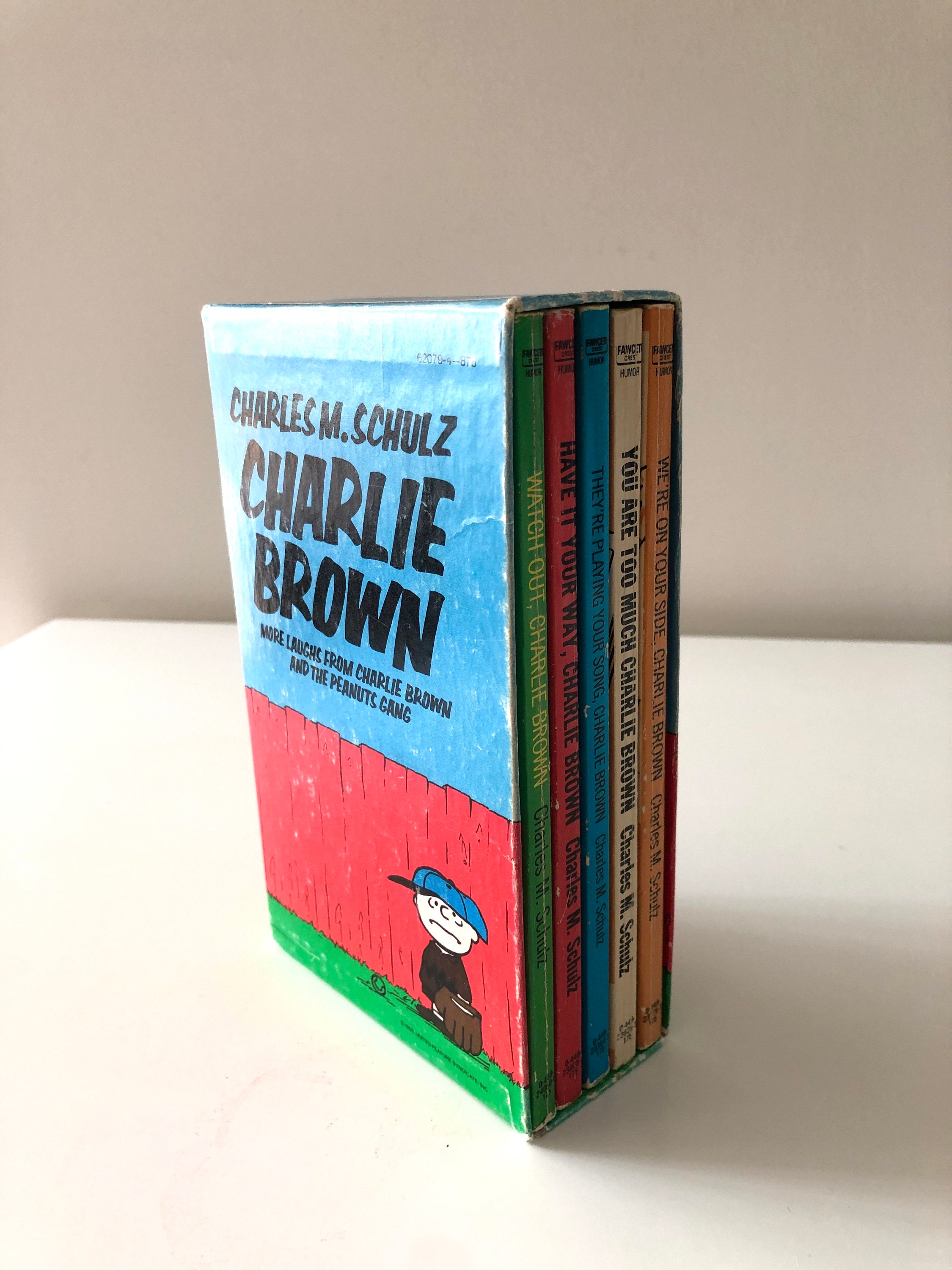 Vintage Charlie Brown Set of Comic Books Charles Schulz - Etsy