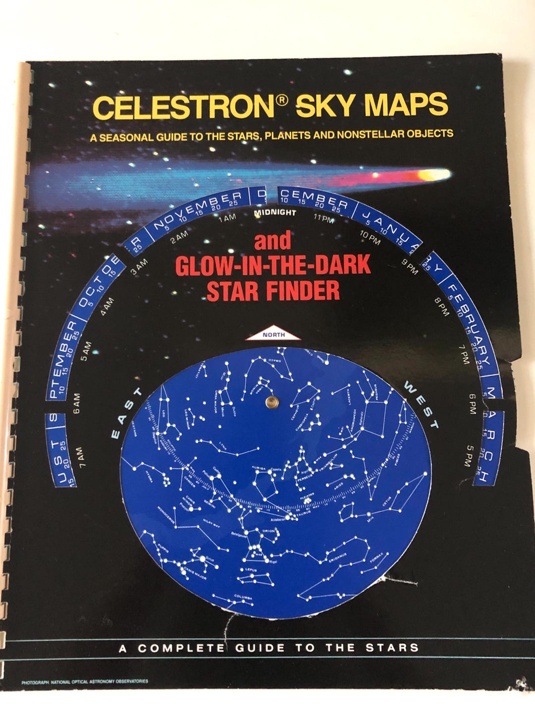 Celestron Sky Maps and Luminous Star Finder Glow in the Dark - Etsy