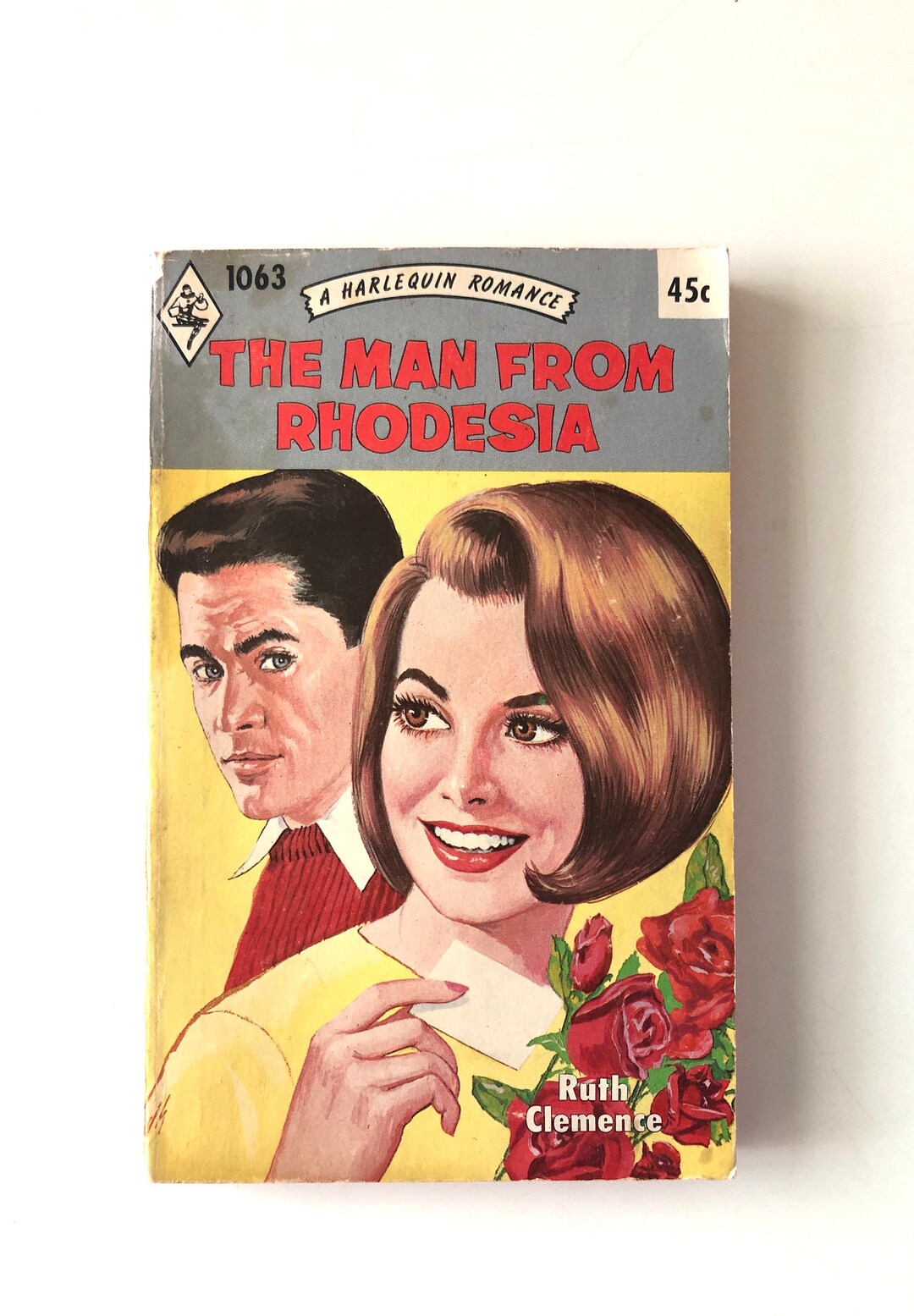A Harlequin Romance the Man From Rhodesia #1063 Ruth Clemence - Etsy