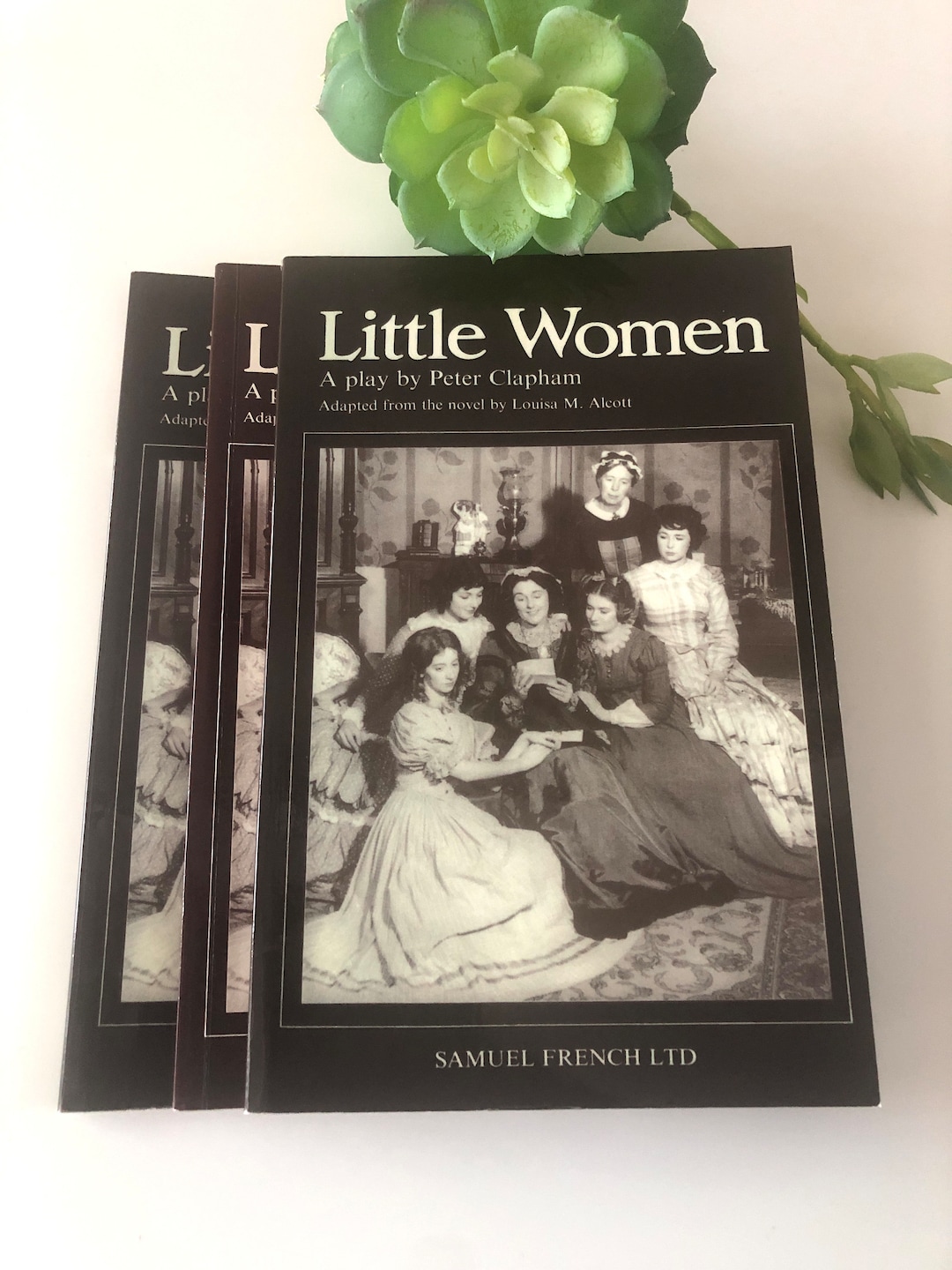 3 Little Women Books Adapted for Stage Louisa May Alcott A Play by ...