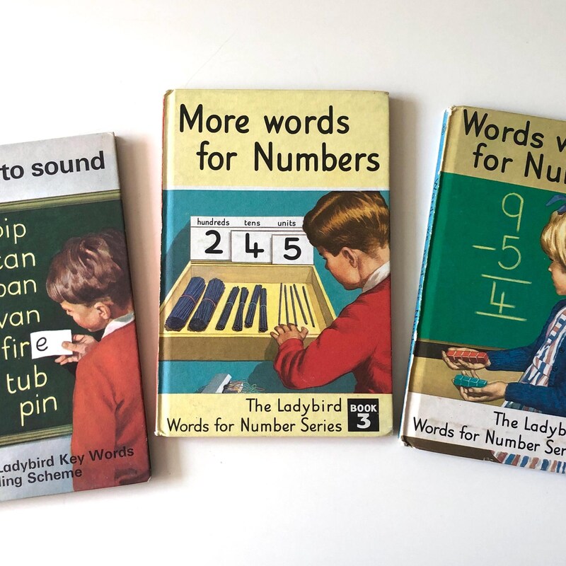 Ladybird Books Numbers - Etsy
