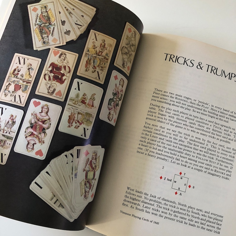 1969 Bridge Card by Card by Terence Reese and Boris Schapiro Hardcover ...