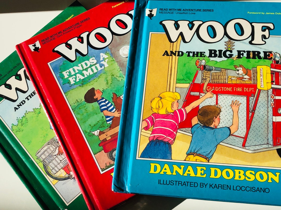 3 WOOF Children’s Books Finds A Family/and the Paper Route/and the Big ...