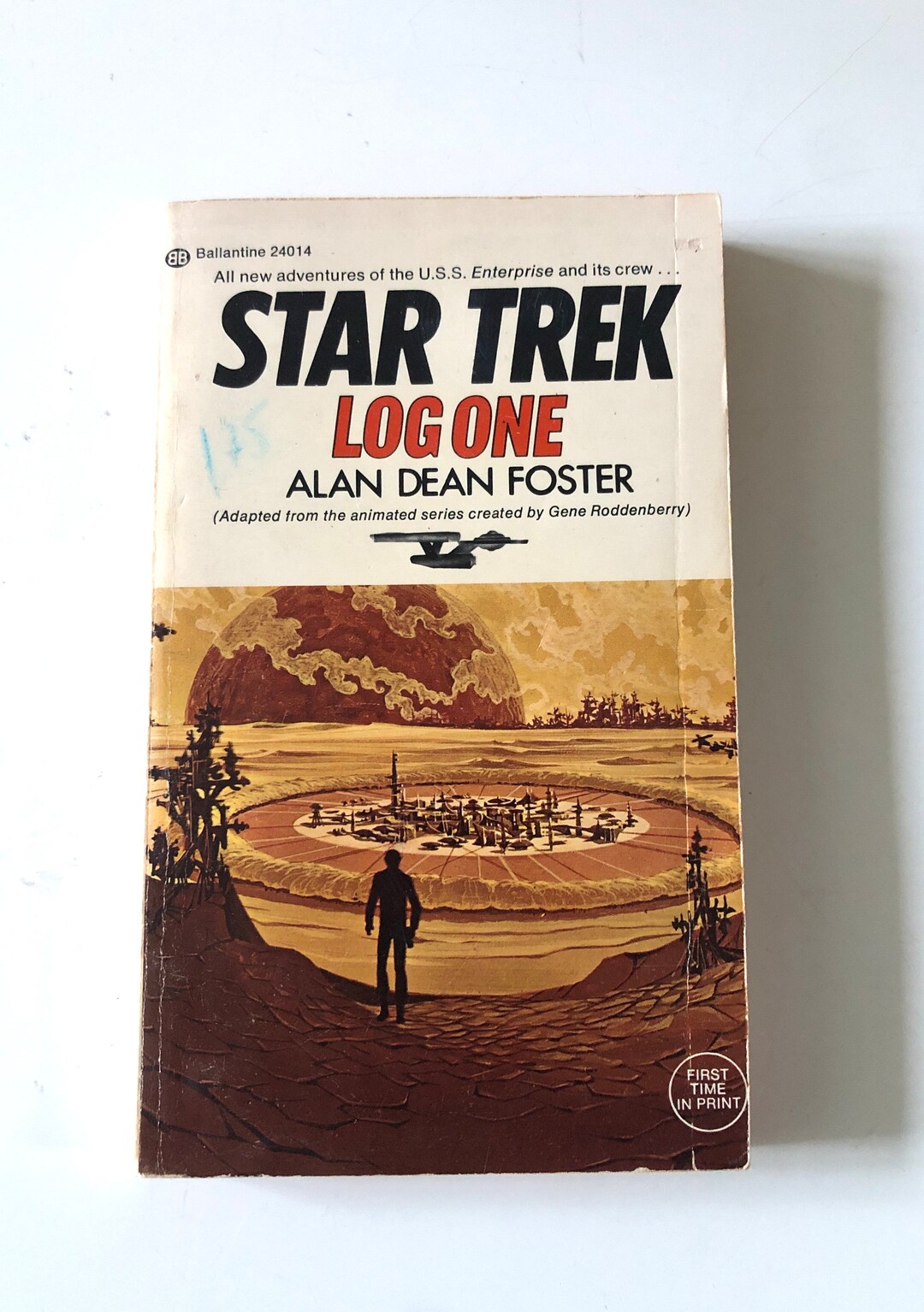 STAR TREK Log One by Alan Dean Foster Vintage 70’s Paperback - Etsy