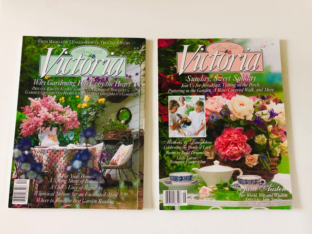 VICTORIA Magazines April 95 / May 95 - Etsy