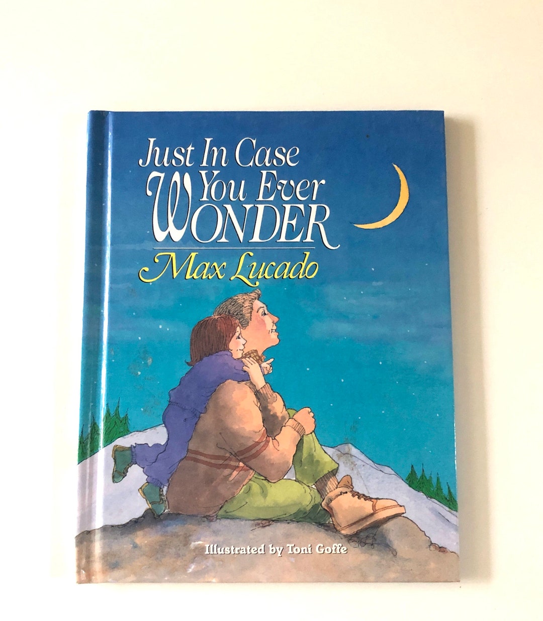 RESERVED 1992 Just in Case You Ever Wonder Max Lucado Hardcover - Etsy