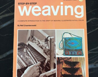 Step-by-step Weaving Book With Patterns by Nell Znamierowski for Golden ...