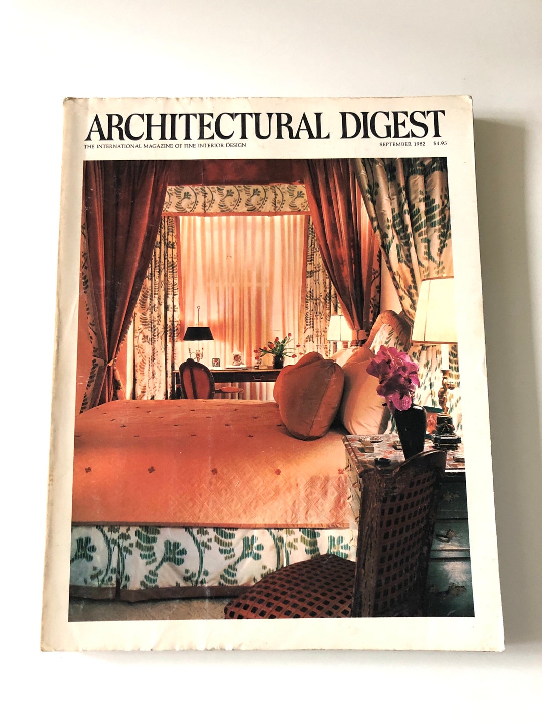 Vintage ARCHITECTURAL DIGEST September 1982 Magazine - Etsy