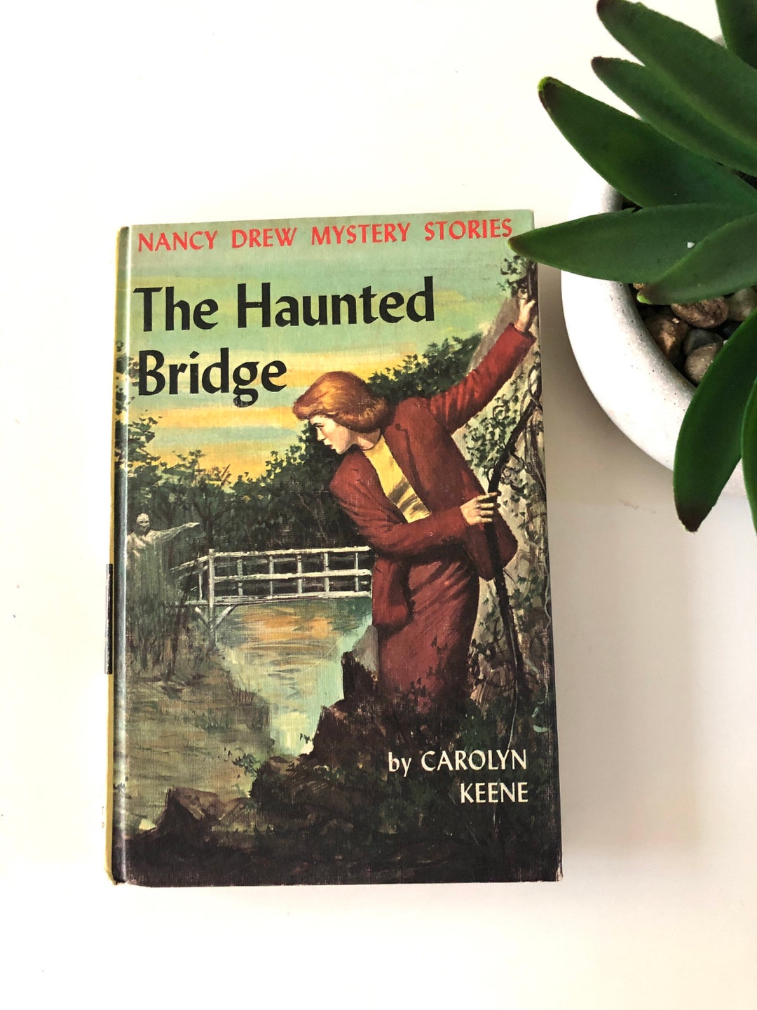 1937 the Haunted Bridge Nancy Drew Mystery Stories #15 - Etsy