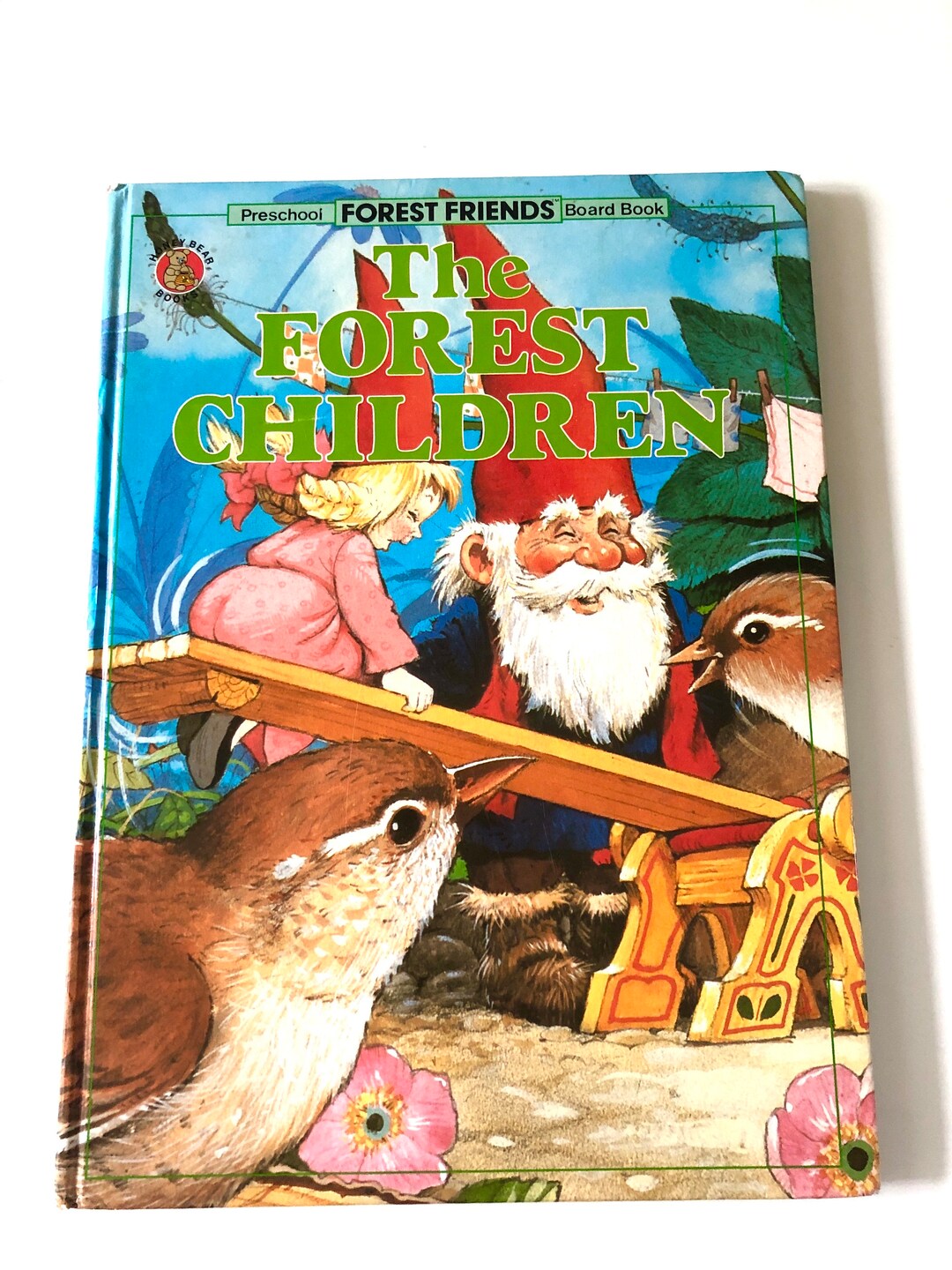 The Forest Children 1985 Preschool Board Book Gnome Forest Friend Fairy ...
