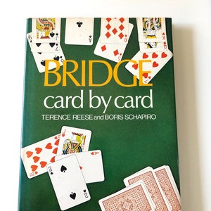 1969 Bridge Card by Card by Terence Reese and Boris Schapiro Hardcover ...