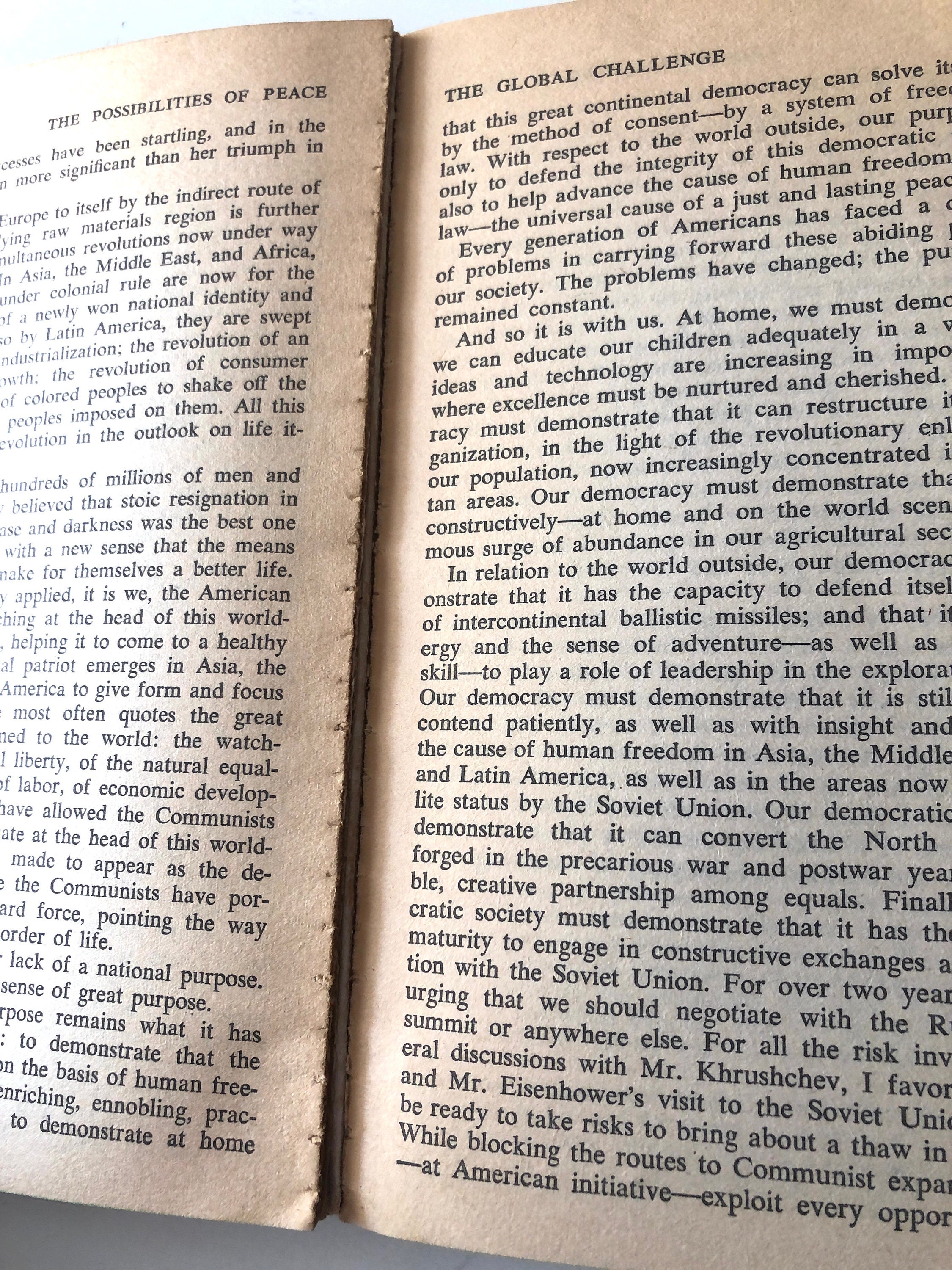 The Strategy of Peace John F. Kennedy Paperback Rare Find - Etsy