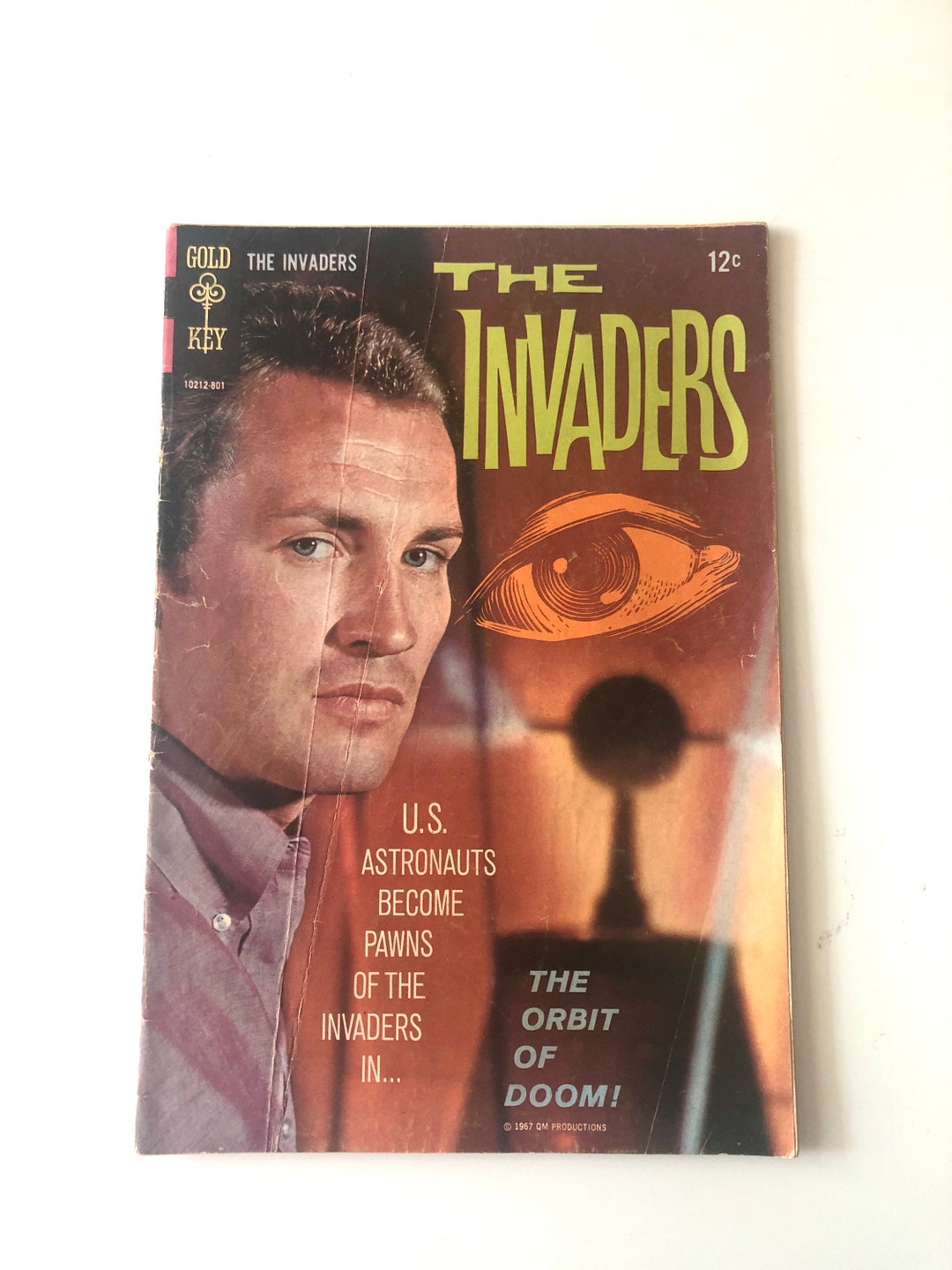THE INVADERS 2 Gold Key Comic the Orbit of Doom 1967 - Etsy