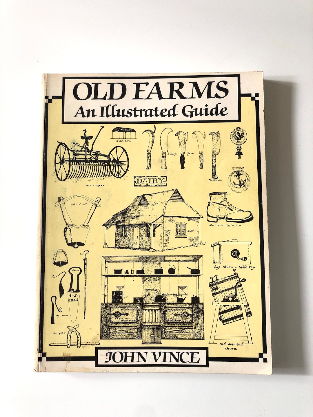 OLD FARMS an Illustrated Guide by John Vince 1982 - Etsy