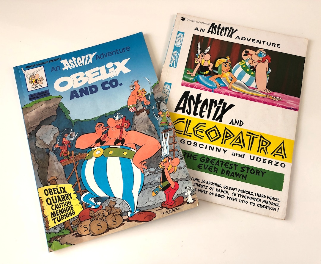 1976 an Asterix Adventure Obelisk and Co. 1969 Asterix and Cleopatra ...