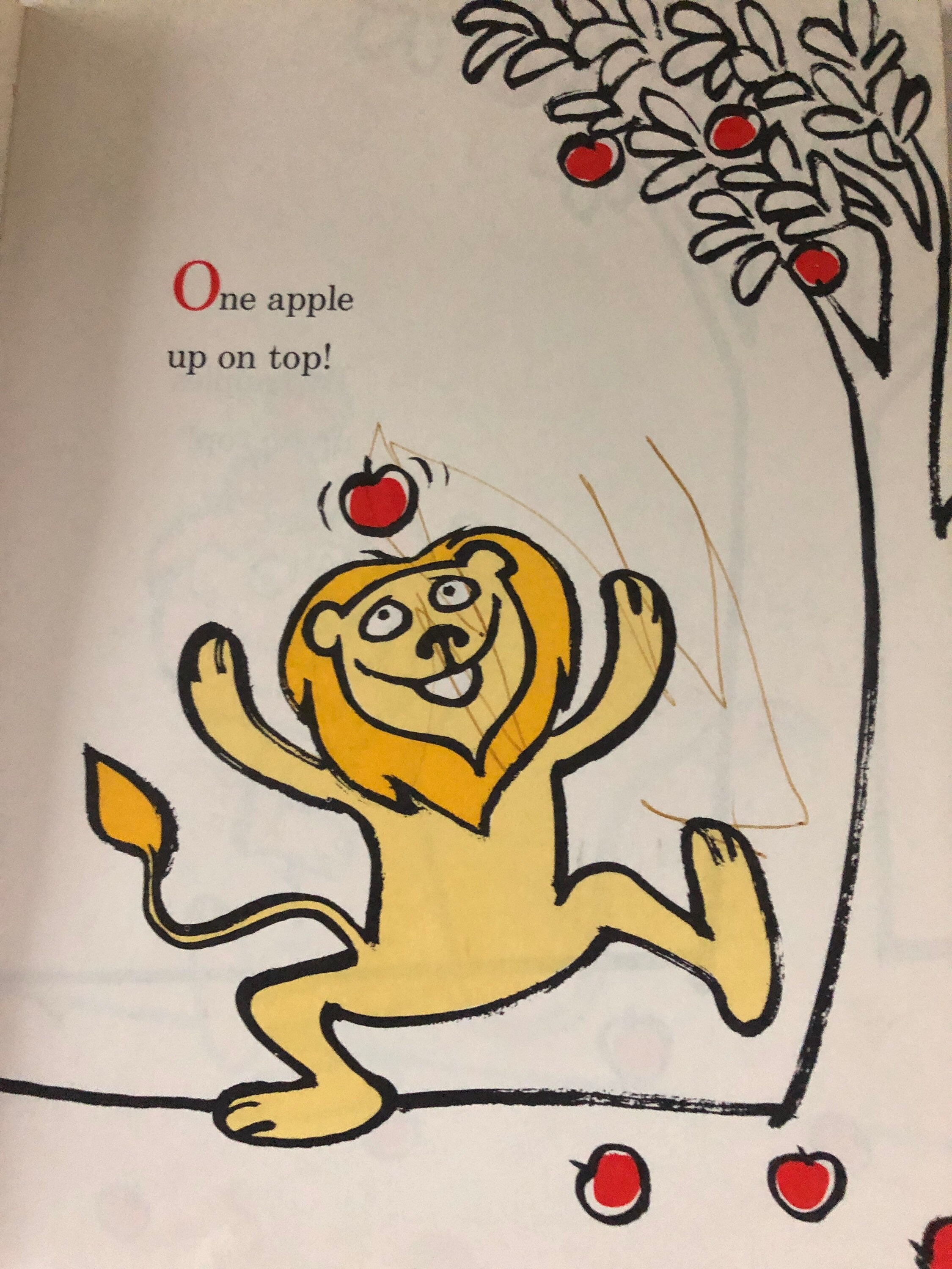 1961 First Edition Dr. Seuss Ten Apples up on Top - Etsy