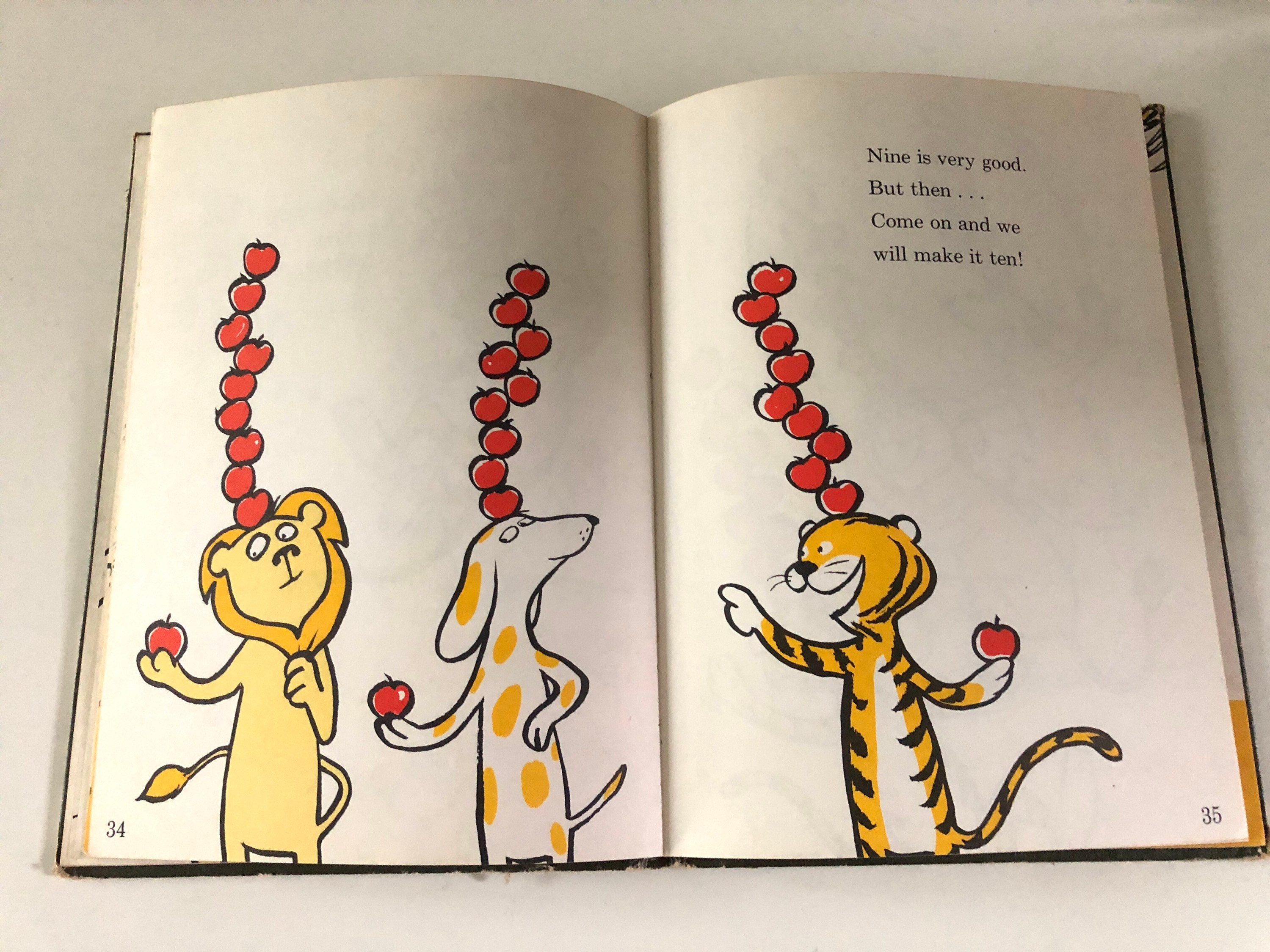 1961 First Edition Dr. Seuss Ten Apples up on Top - Etsy