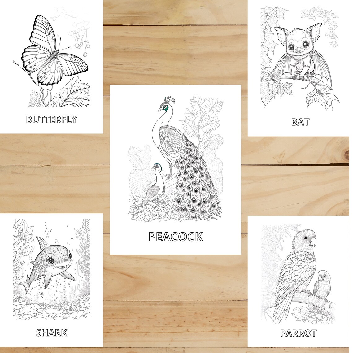 Baby Animal Coloring Book3rd Edition Perfect for Teens, Cute Animal ...