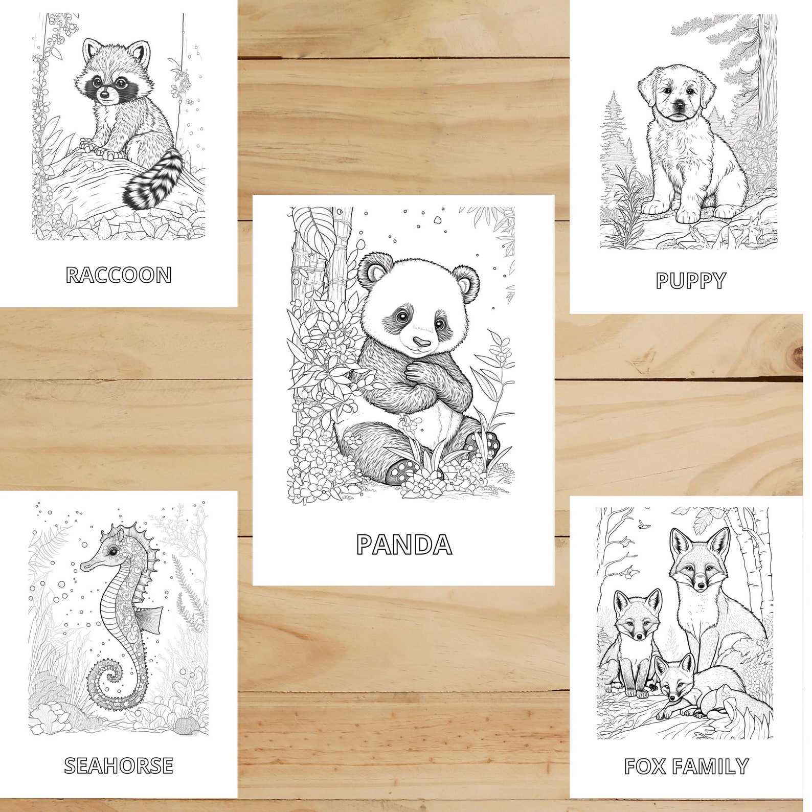 Baby Animal Coloring Book!-3rd Edition- Perfect for Teens, Cute Animal ...