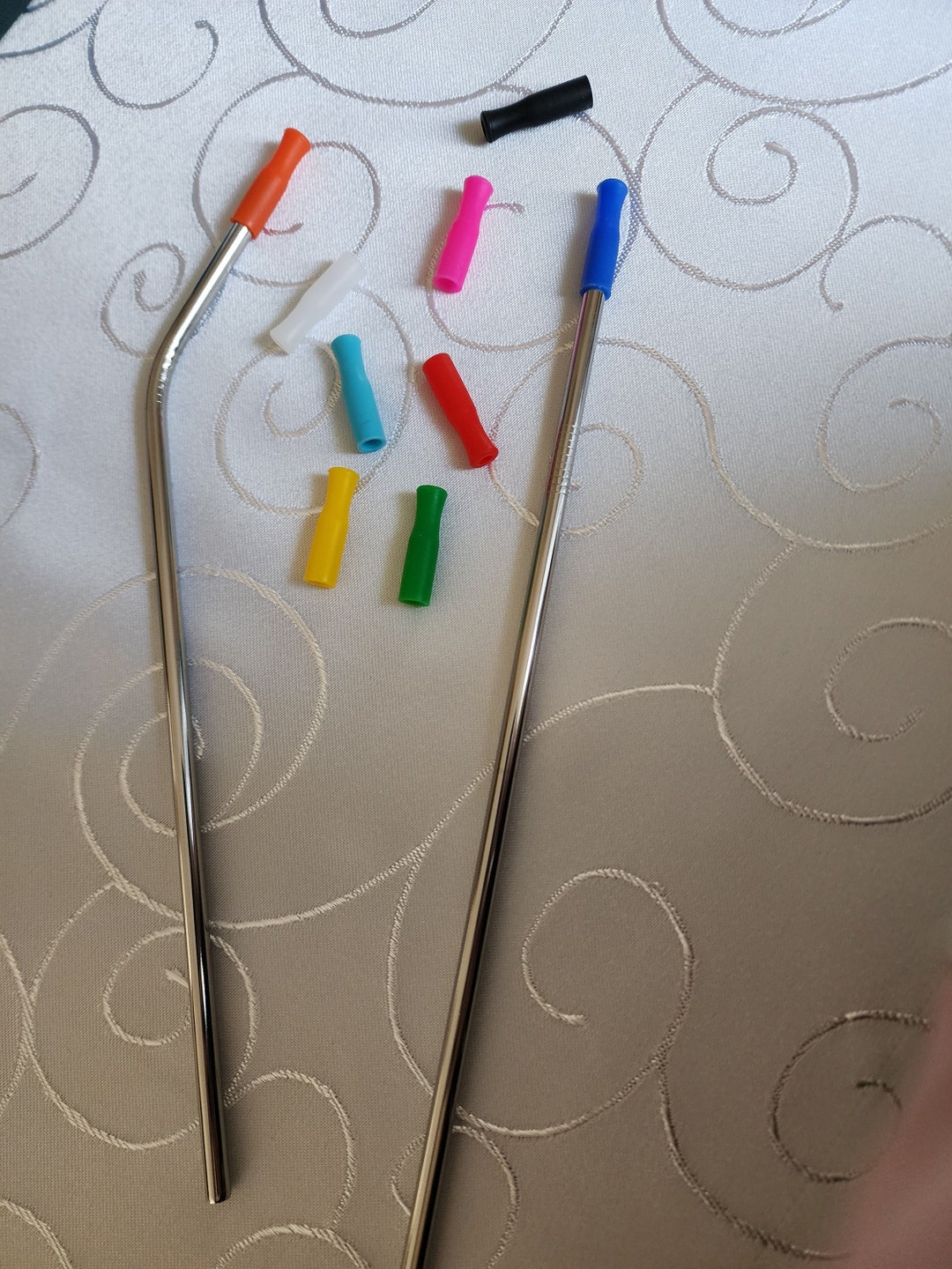 Silicone Straw Tips, for Metal Straws, for Tumbler, Gift for Her, Gift ...
