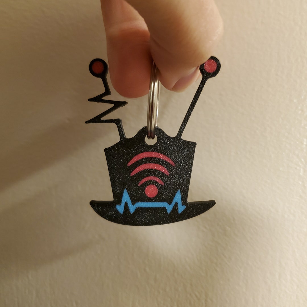 Vox Keychain Hazbin Hotel - Etsy