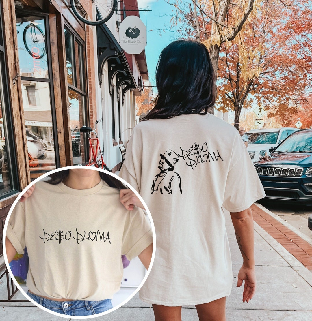 Peso Pluma Shirt Peso Pluma Tour Peso Pluma Merch Signature - Etsy