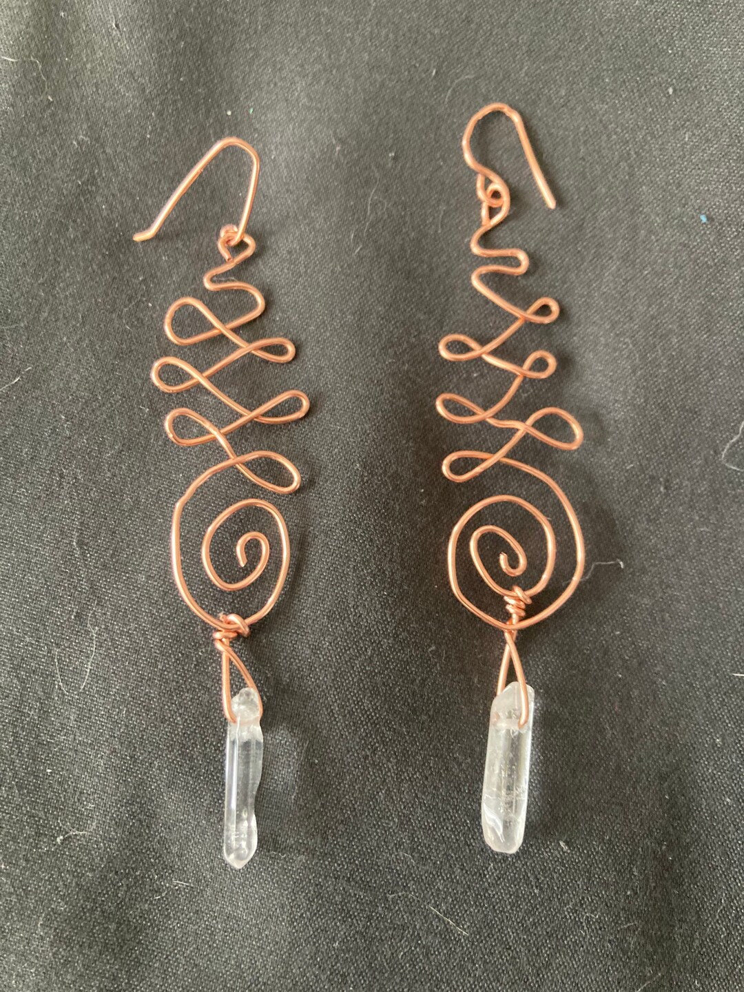 Unalome Crystal Earrings - Etsy