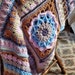 Mandala Crochet Throw - Etsy