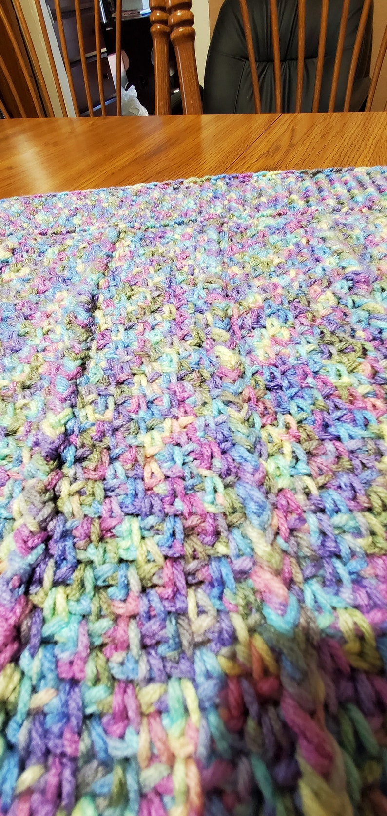Monet Crochet Throw - Etsy