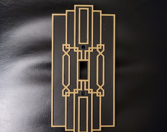 Art Deco Light Switch - Etsy