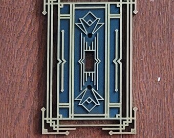 Light Switch Plates Art Deco - Etsy