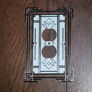 Art Deco Light Switch - Etsy