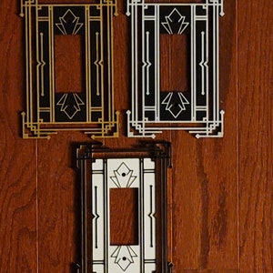 Art Deco Light Switch - Etsy